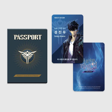 [ Solo Leveling: Arise ] Hunter’s Association Passport Case & Hunter ...