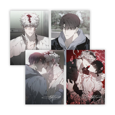 [ Hold Over You ] A5 Illustrated Art Board Set