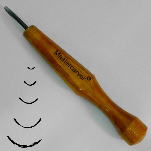MASTERCARVER #9 1.5mm deep gouge - Carvings and Hobbies