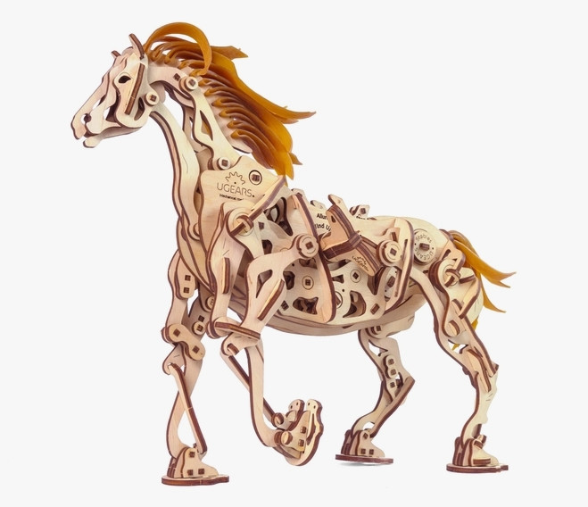 UGears Horse Mechanoid 3D Mechanical Model
