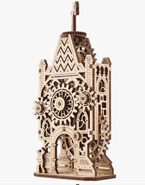 Ugears Clock Tower Mechanical Model