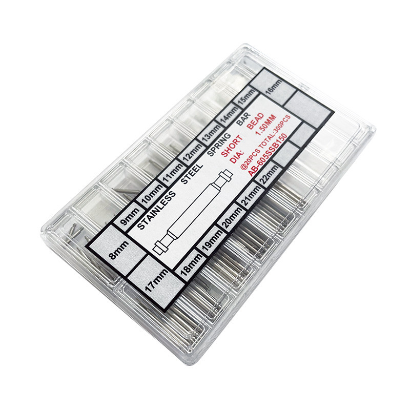 Single Flange Spring Bar Kit - 1.50mm - Watch Strap Parts | All Time Co.