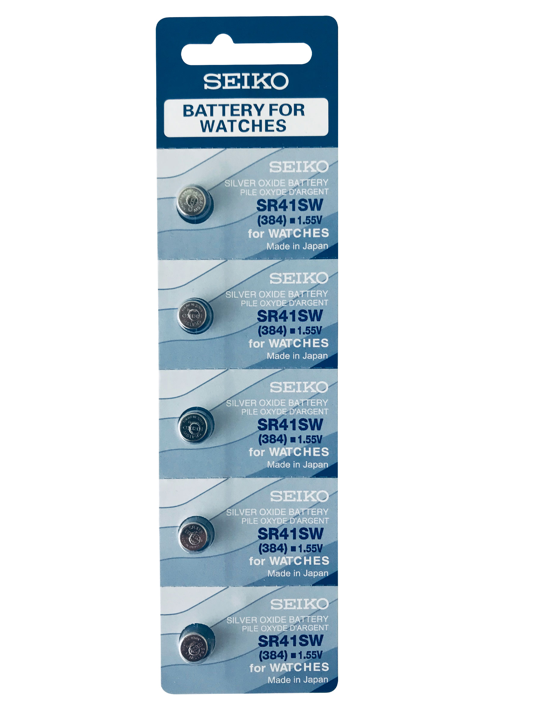 Seiko SR41SW (384) - Silver Oxide Watch Battery | All Time Co.