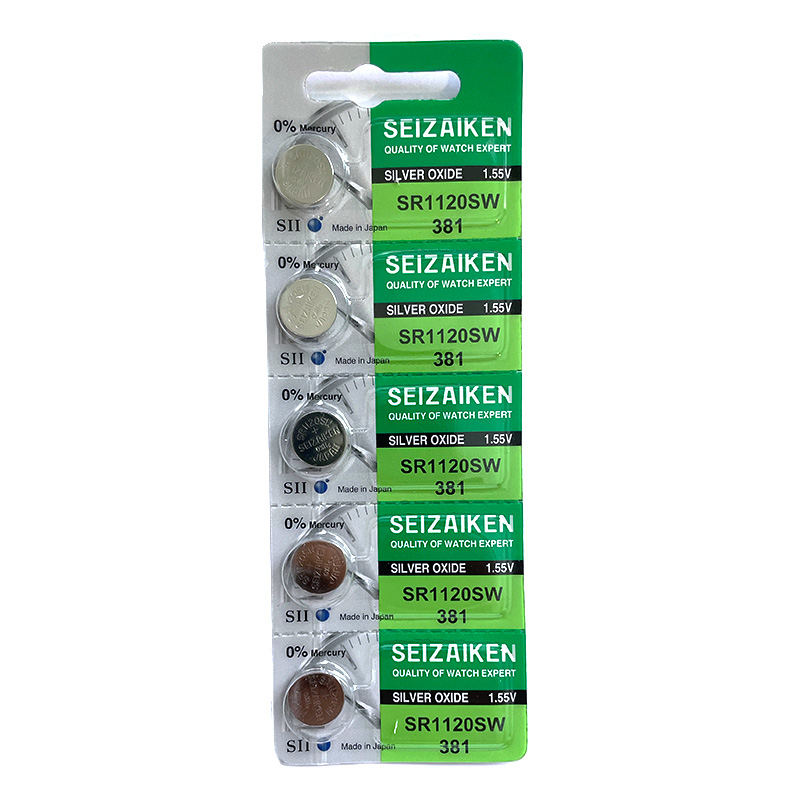 Seizaiken SR1120SW (381) - Silver Oxide Watch Battery | All Time Co.
