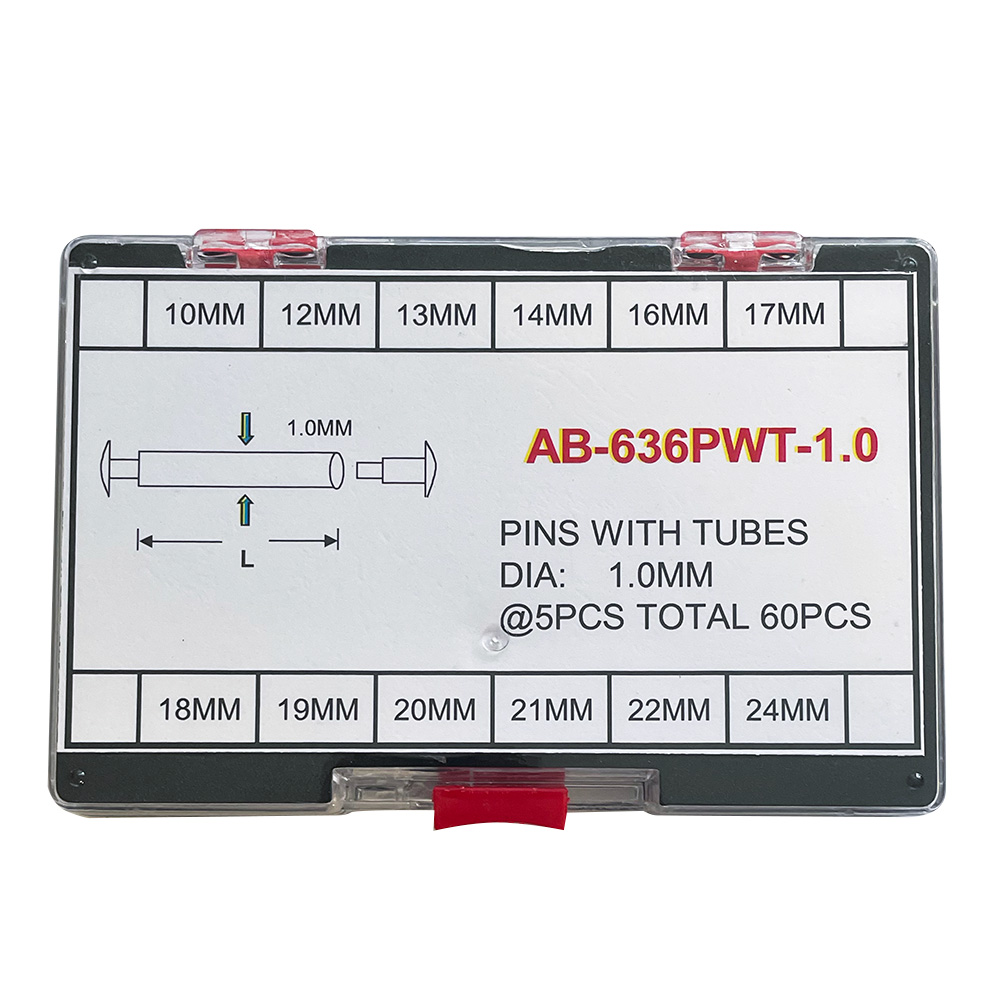 Pins with Tube Kit - 1.00mm - Watch Strap Parts | All Time Co.