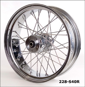 40-Spoke Motorcycle Wheels