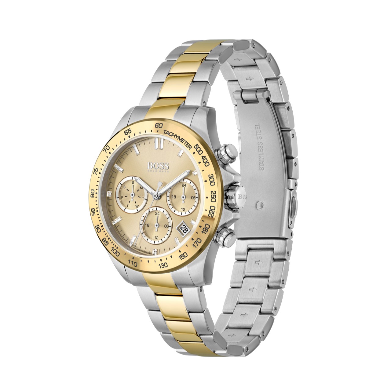 Ladies BOSS Novia Two-Tone Bracelet Watch 1502618