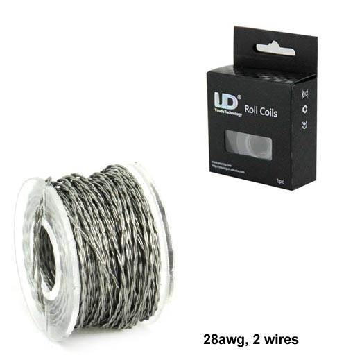 Twisted Wire Reel - 2 Wires - Various Gages