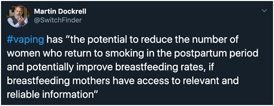 Vaping Study - Pregnancy and Breastfeeding - Vapetime UK
