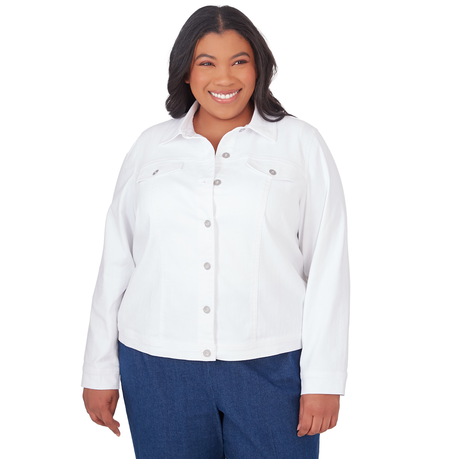 Women's Classic Fit Denim Jacket | Alfred Dunner