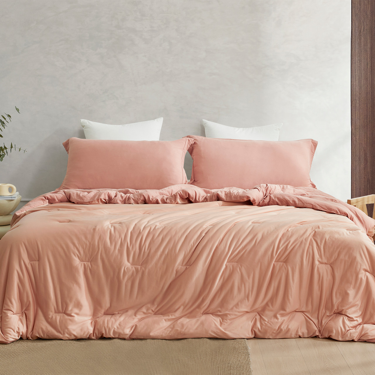 Calm Cool Collection® - Coma Inducer® Oversized Comforter - Muted Clay