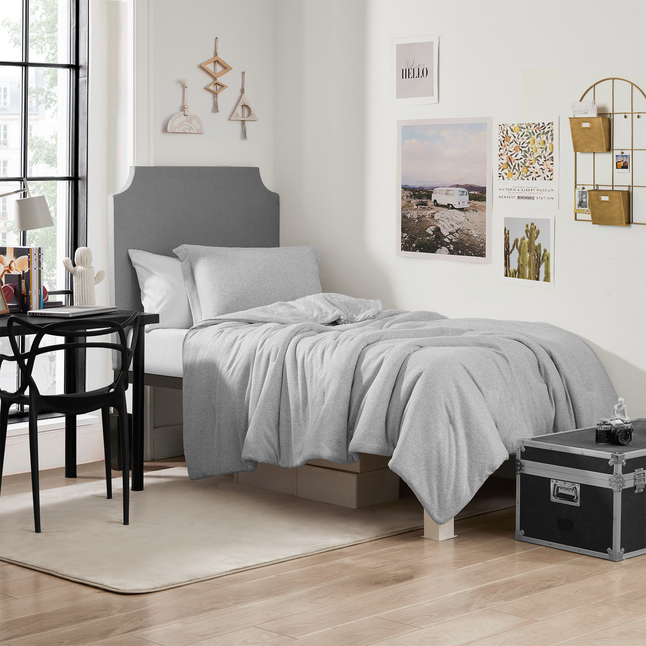 Seasonal Storm - Coma Inducer® Oversized Comforter - Gray Mix