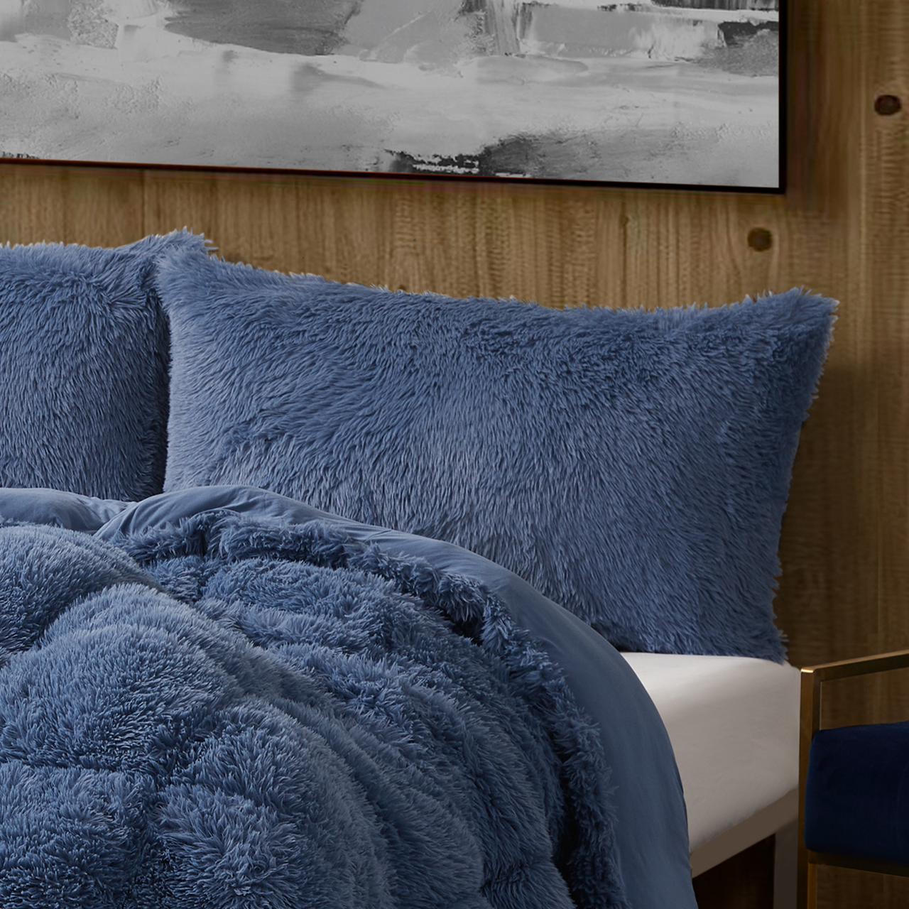 Alaskan Winters - Coma Inducer® Sham - Riverside Blue