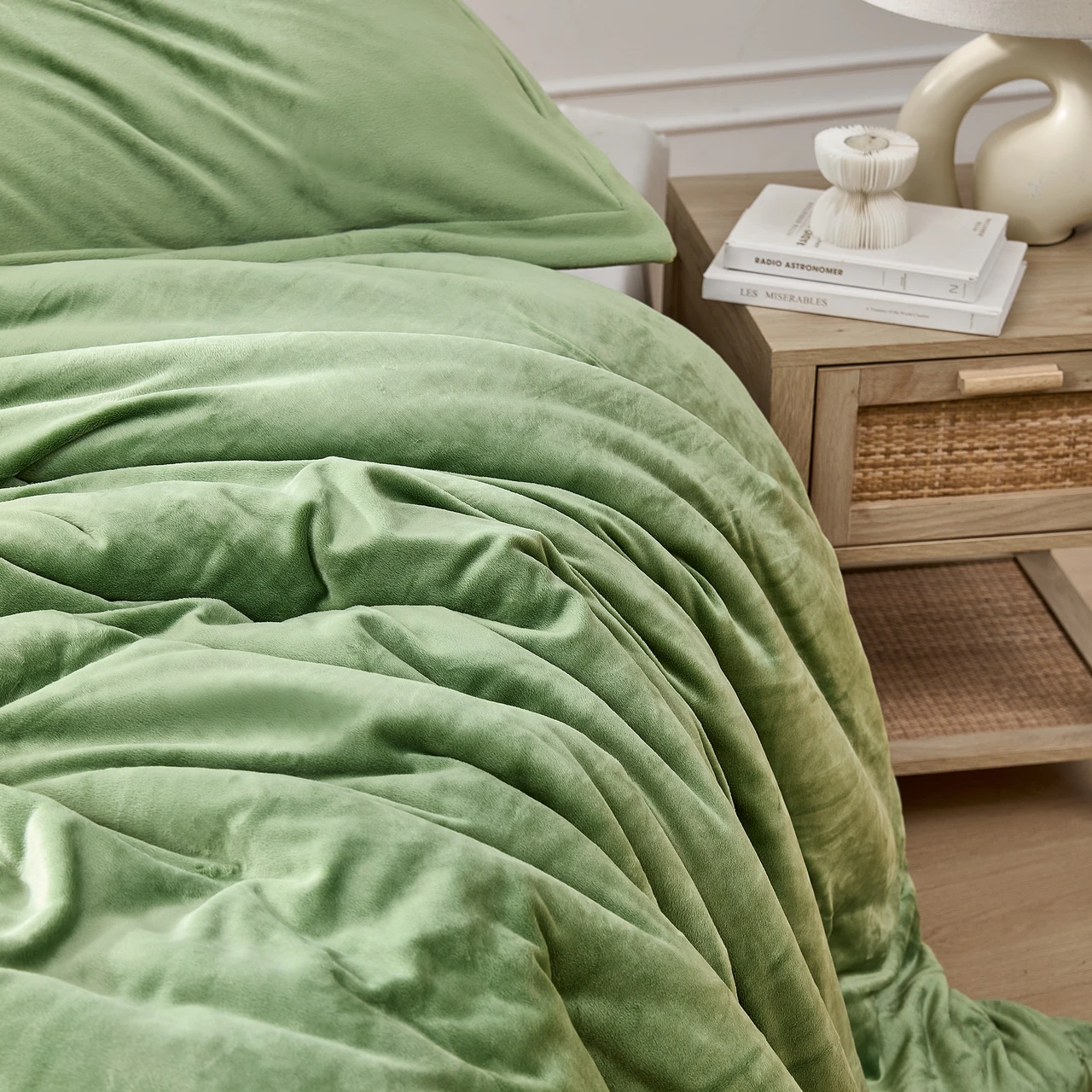 Love Thick® - Velvety Coma Inducer® Oversized Comforter Set - Mountain Moss