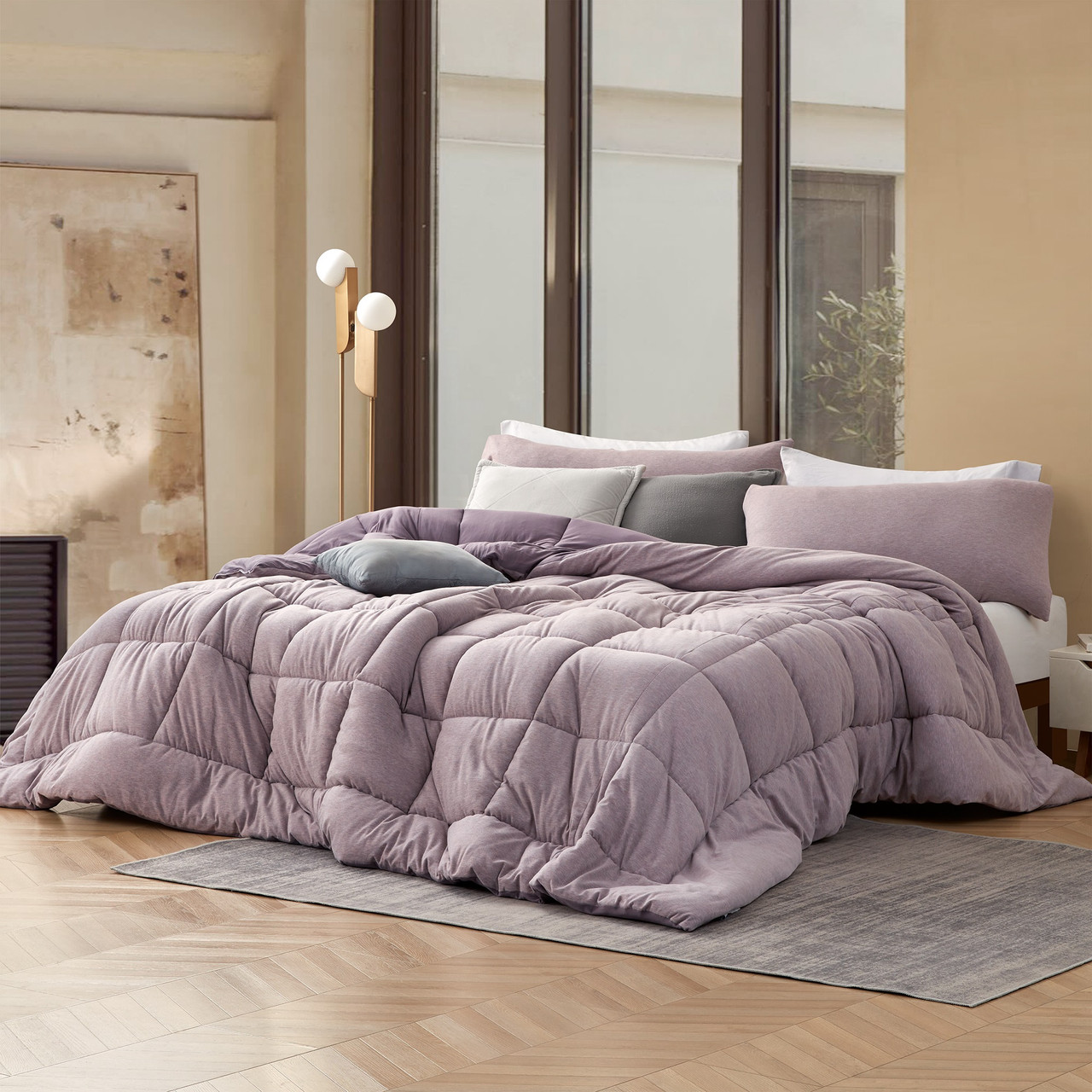 Coma Livin - Coma Inducer® Oversized Comforter - Purple Sunset Pink