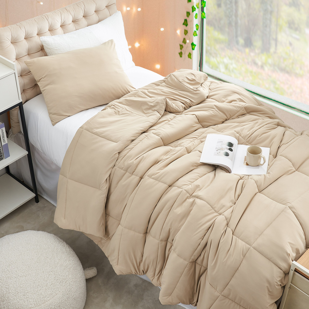Nourishing Retreat - Coma Inducer® Oversized Comforter Set - Doeskin