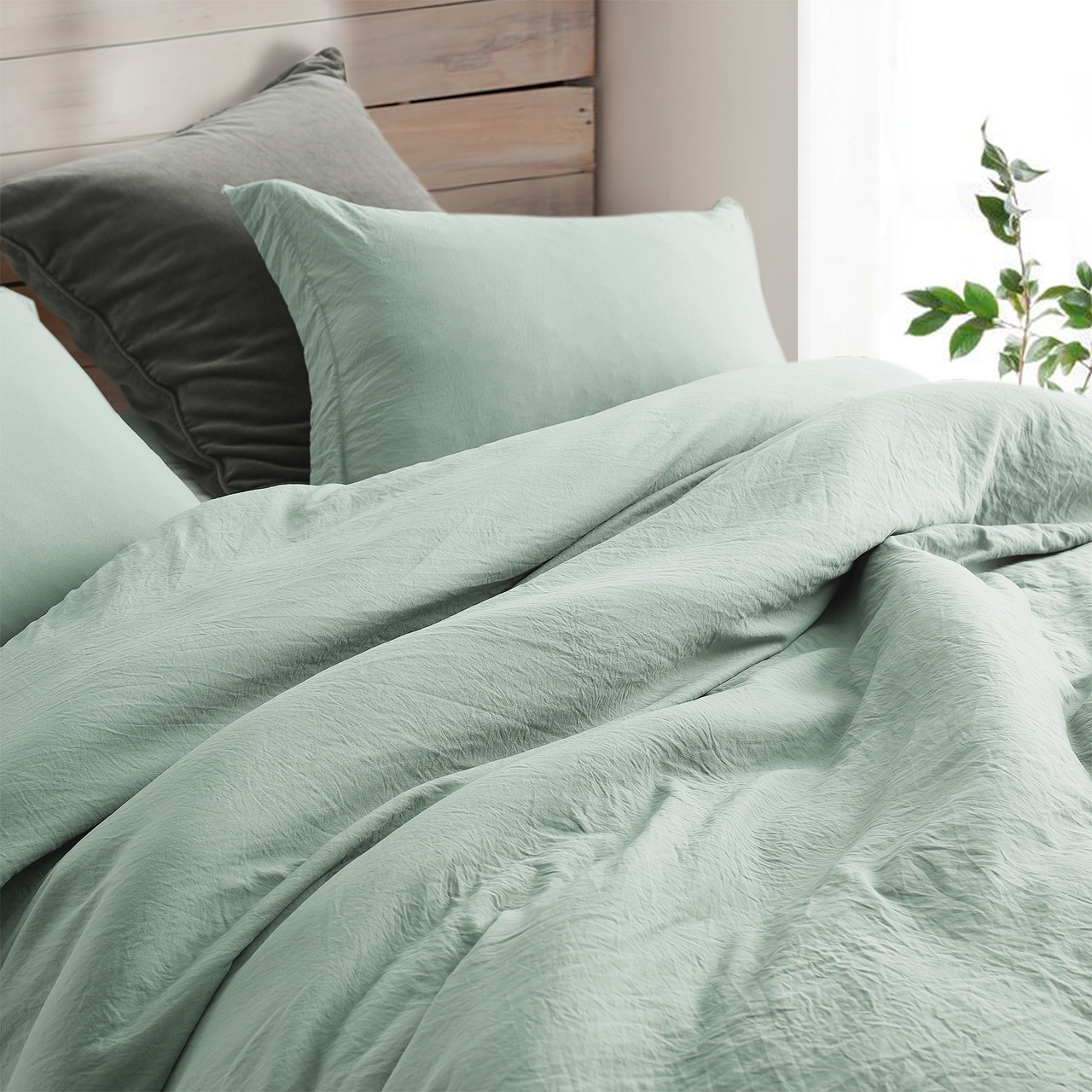 Natural Loft® Coma Inducer® Comforter with Cover - Iceberg Green