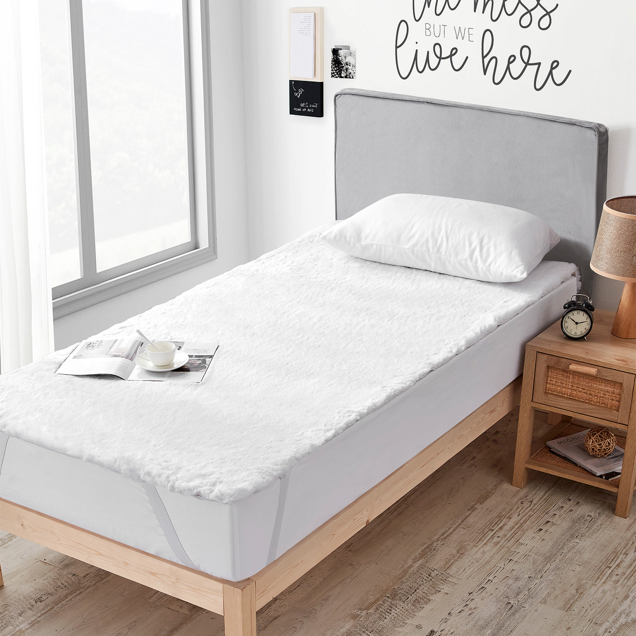 Chunky Bunny-Coma Inducer® Bed Topper - White