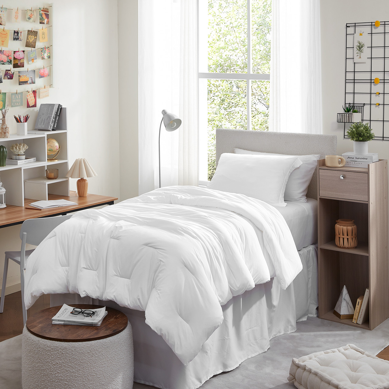 Cool It Bae - Coma Inducer® Oversized Comforter Set - White