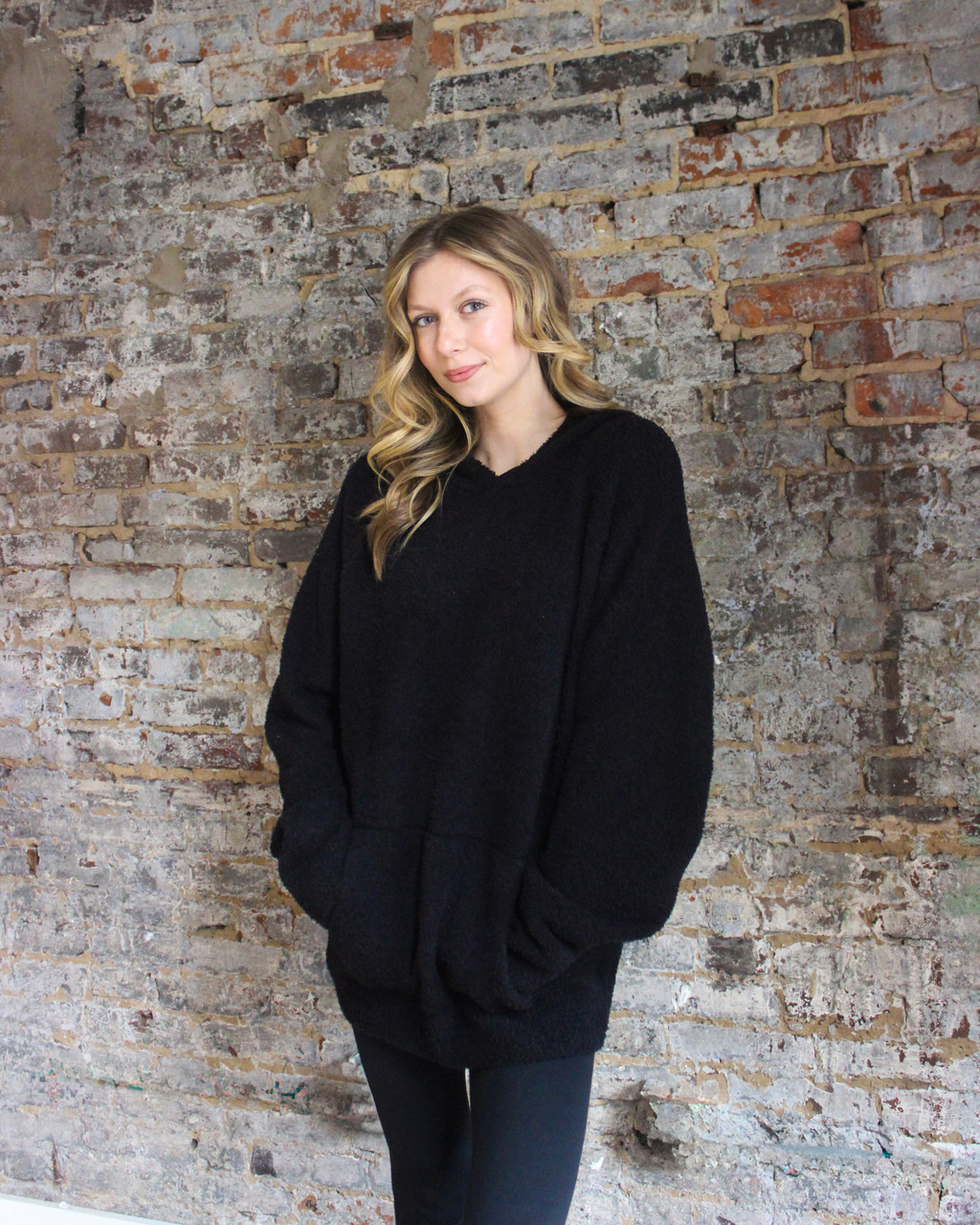 Coma Inducer Oversized Hoodie - Cozy to the Est - Black