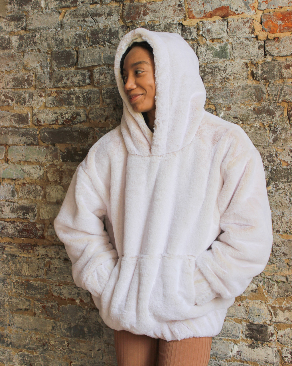 Coma Inducer Oversized Hoodie - Bunny Supersoft - Coconut Cream