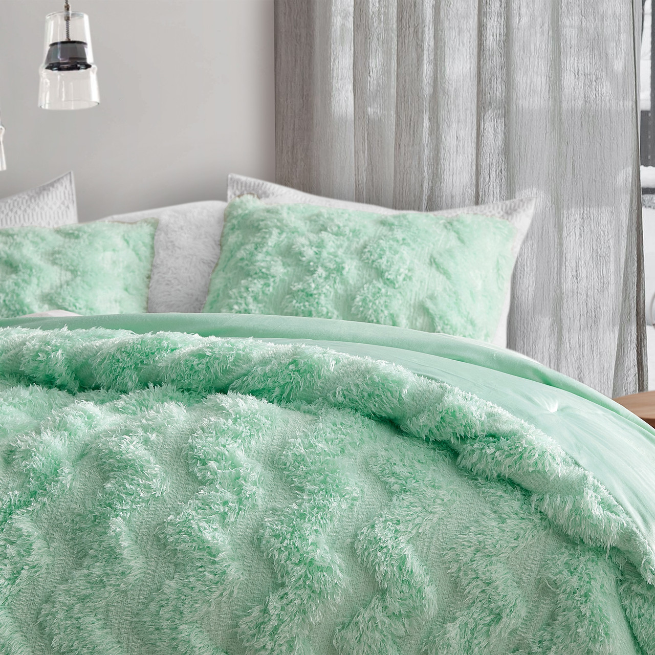 Chevron Birds of a Feather - Coma Inducer® Standard Sham (2 Pack ...