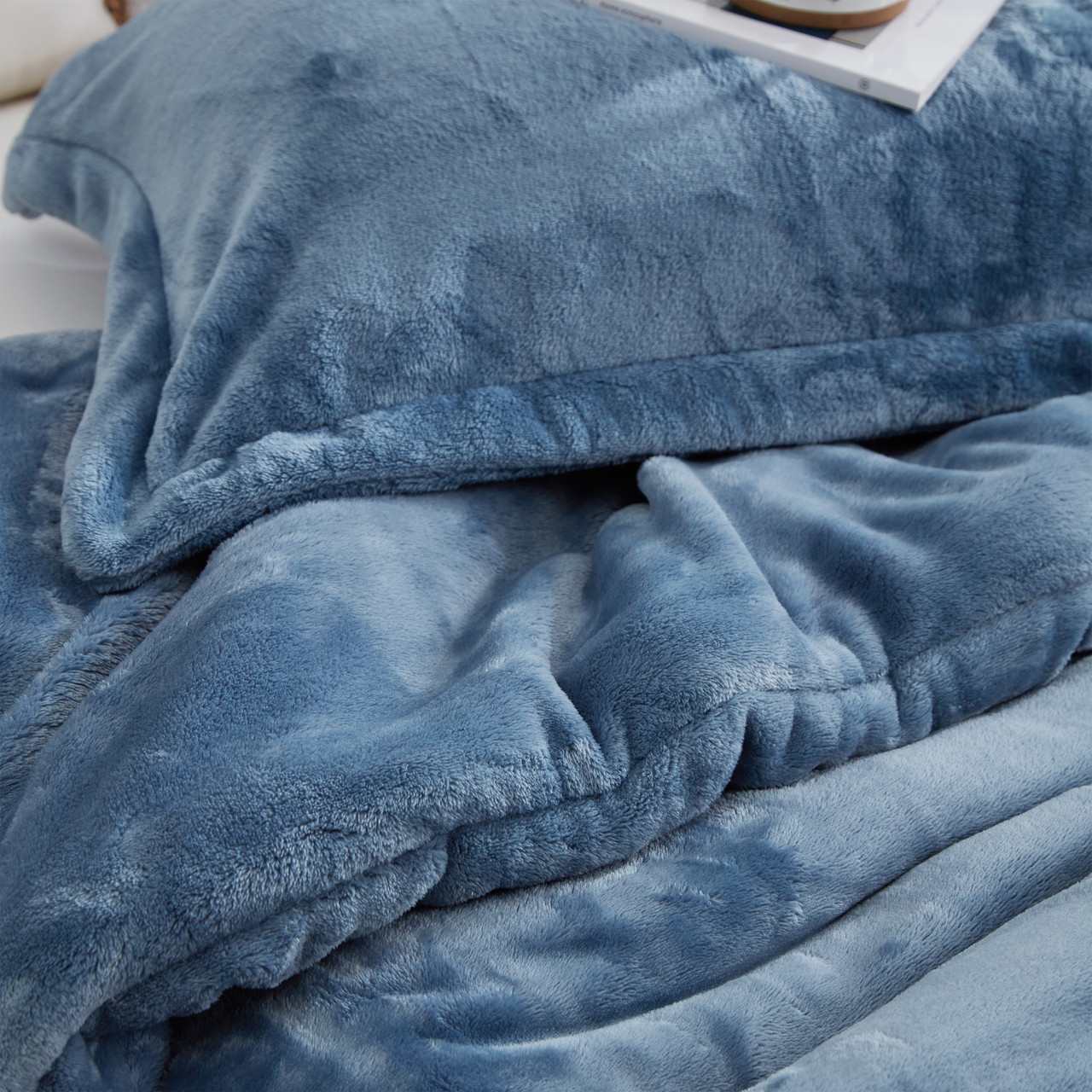 Coma Inducer® Oversized Comforter - Me Sooo Comfy - Smoke Blue