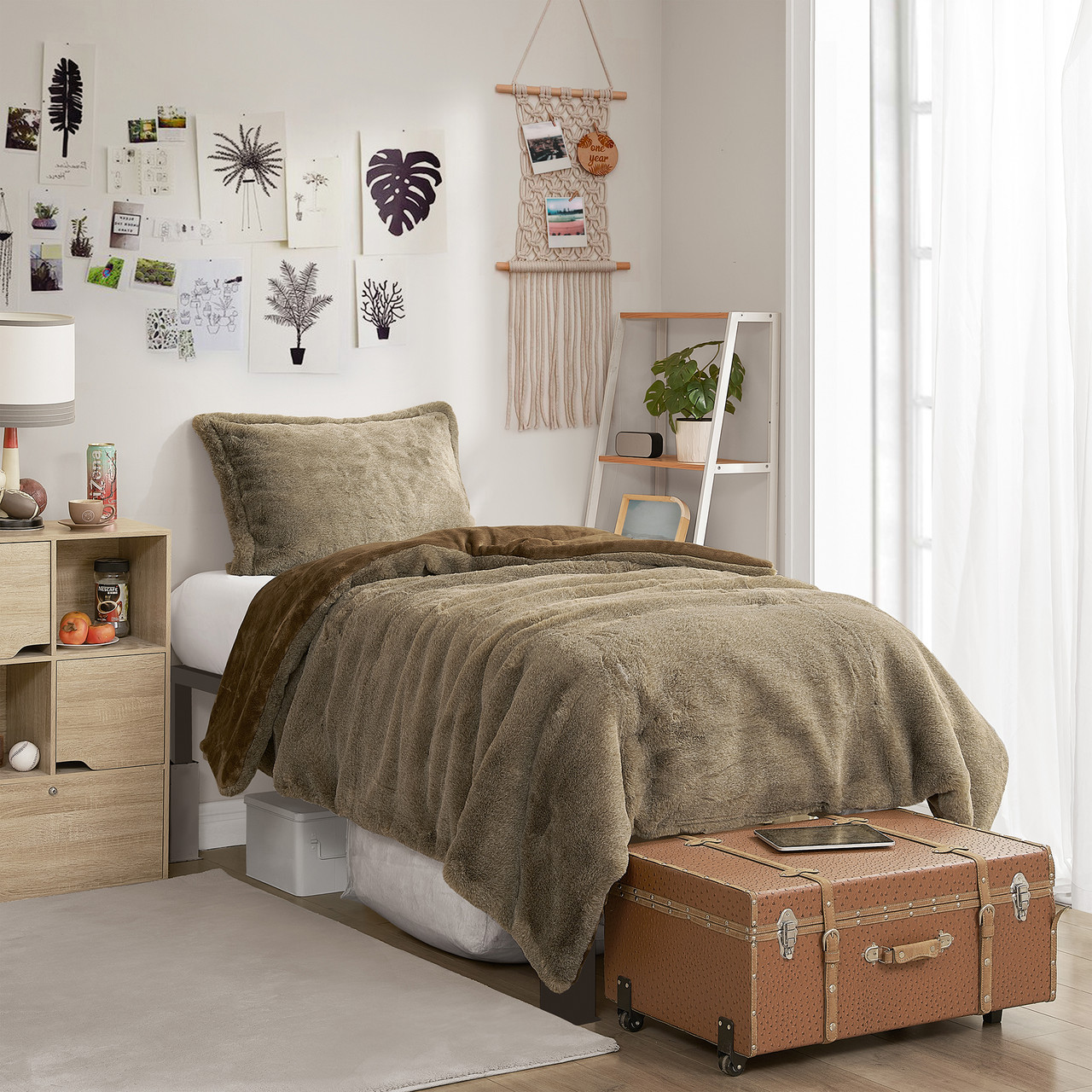 Melange Chunky Bunny - Coma Inducer Oversized Comforter - Butternut