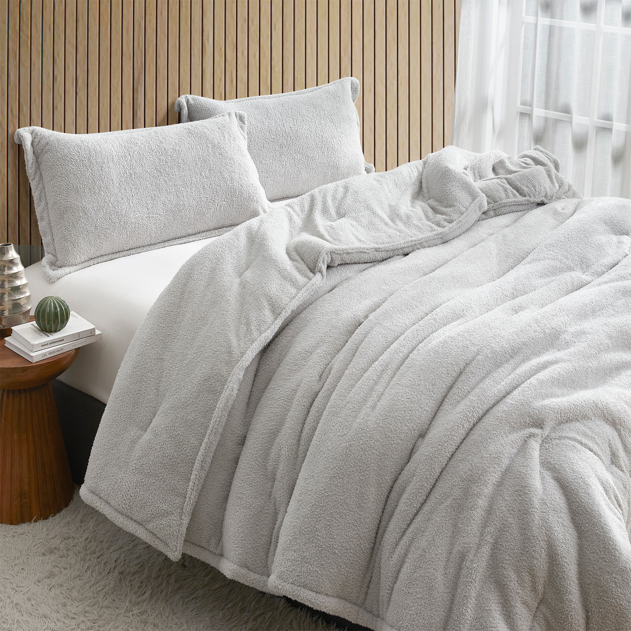 Cozy Moody - Coma Inducer® Oversized Comforter - Light Gray