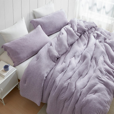 Sweater Weather® - Coma Inducer® Oversized Comforter - Snowy Purple