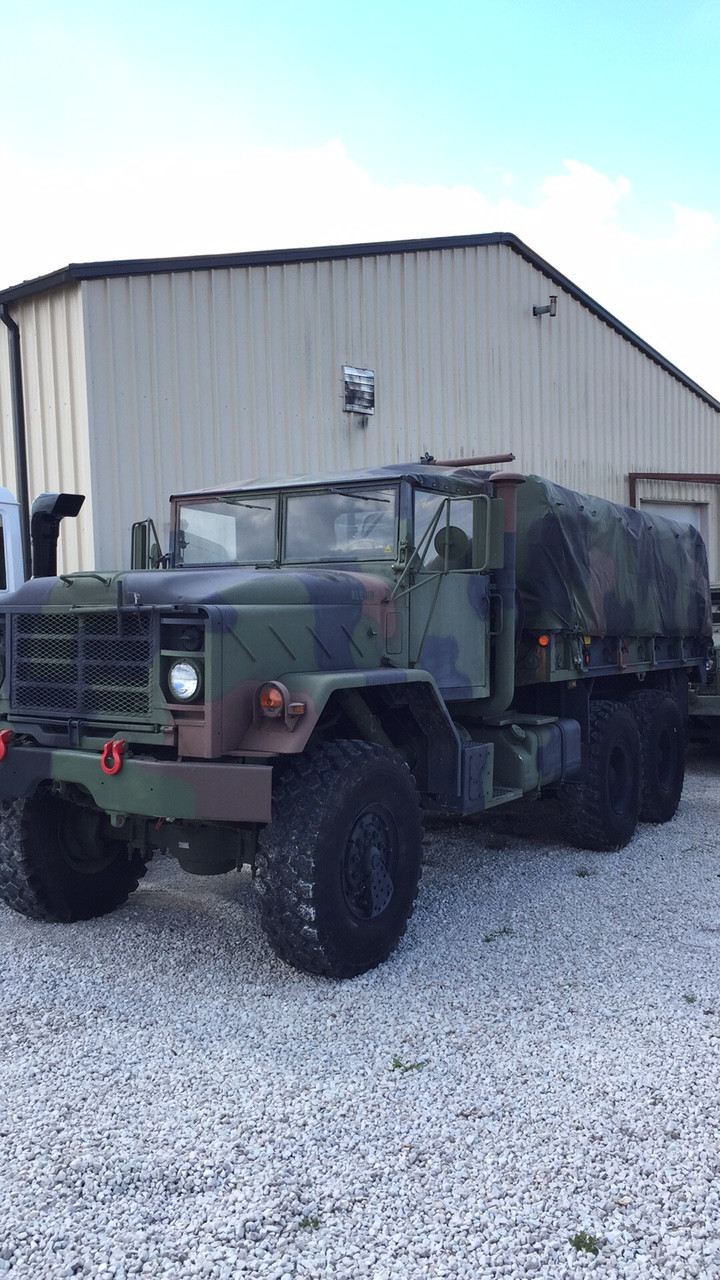 2010 Rebuild M923A2 With Cargo Cover & Troops Seats SOLD
