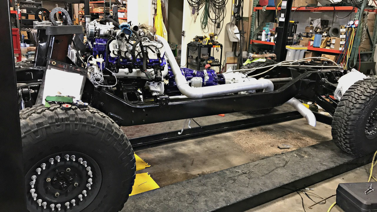 Bolt-On Humvee Turbo Kit For 6.2/6.5L - Midwest Military Equipment