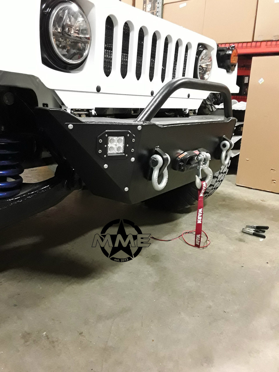 Front Low Profile Winch Bumper for Humvee/Hummer/Humvee