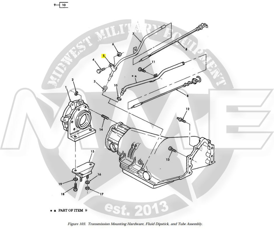 Humvee/HMMWV/H1 - Transmission - 10K (A0-A1) - Midwest Military Equipment