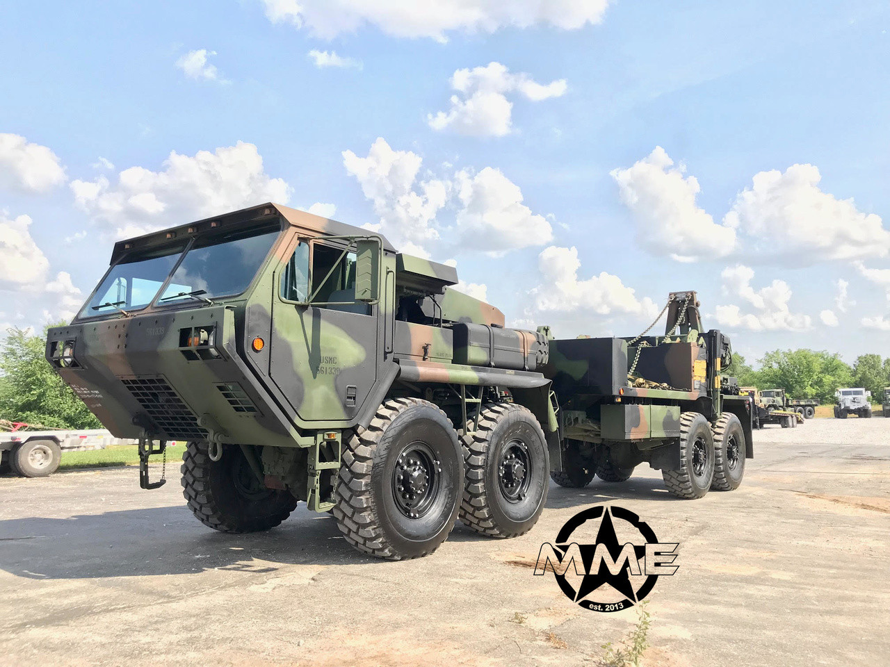 2011 Oshkosh M1075a1 10X10 PLS Hooklift Truck