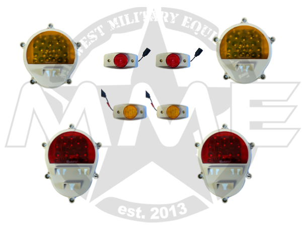 Black LED Light Conversion Kit With Buckets for Humvee / HMMWV ...