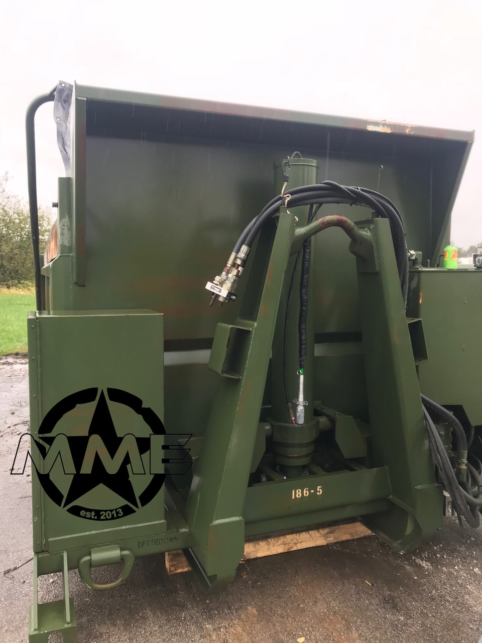 Self Contained Crysteel 17.6' Dump Body Designed For Hook Lift System