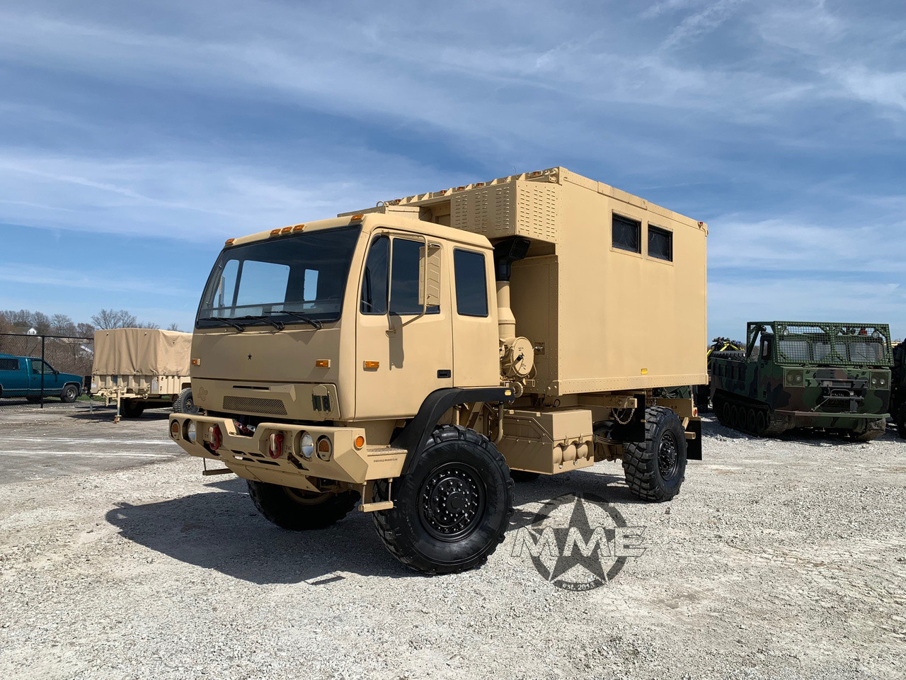 1998 BAE M1079 2 1/2 Ton LMTV 4x4 Camper Truck