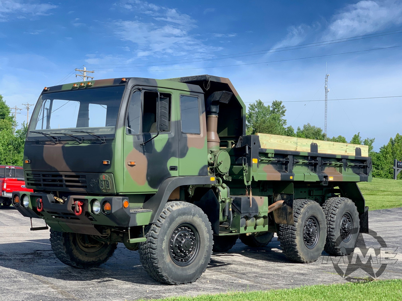 1994 Stewart Stevenson M1090 MTV 6x6 5 Ton Dump Truck