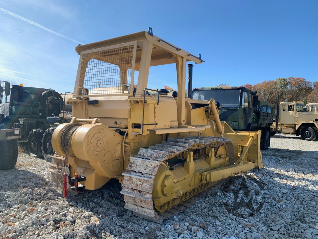 Caterpillar Ex Military D7-F Dozer With Hyster Rear Winch