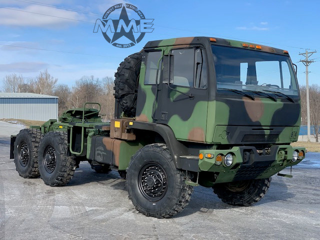2000 STEWART & STEVENSON M1084A1 6X6 5 TON Cargo TRUCK W/ REAR MATERIAL ...