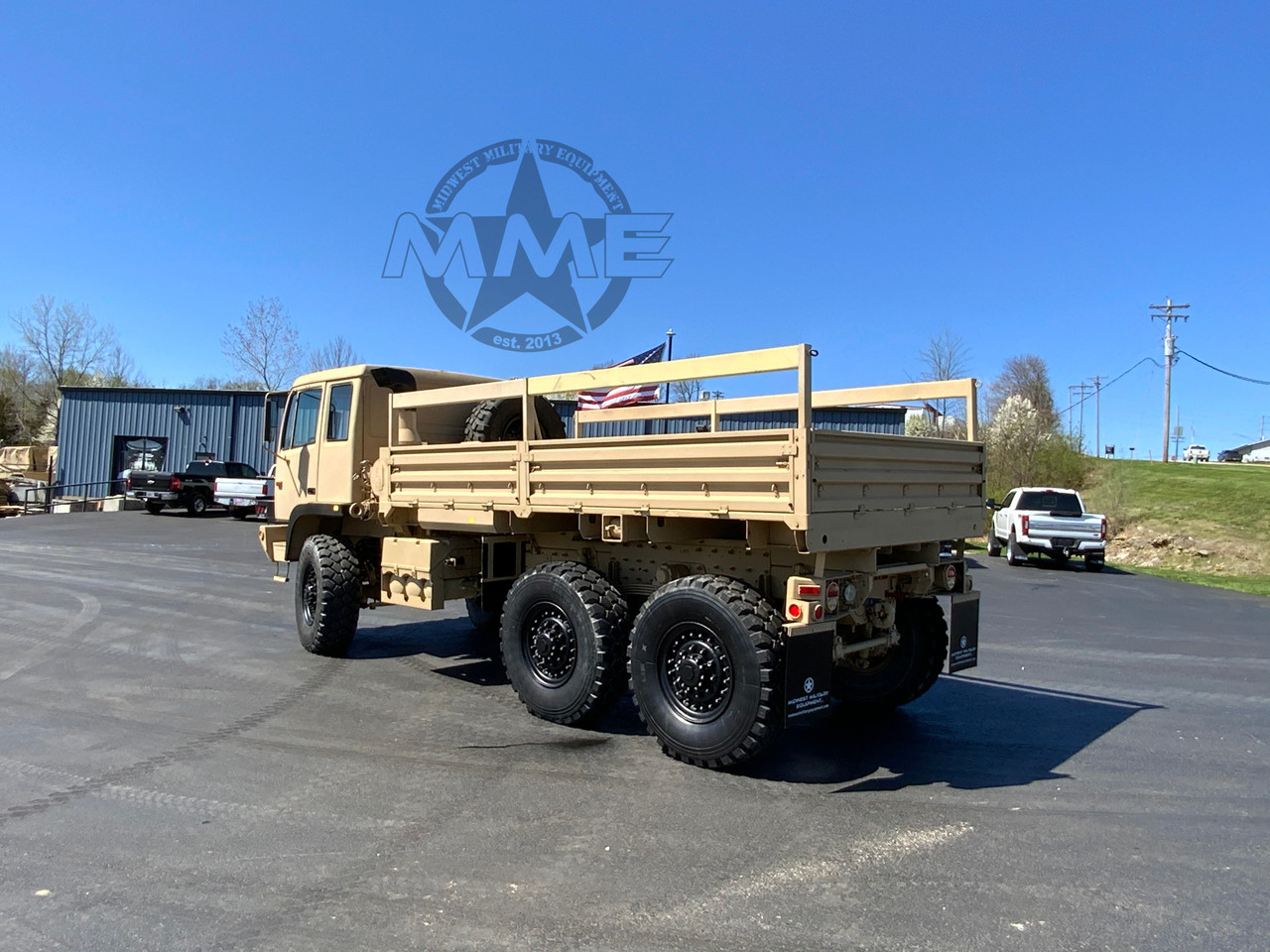 2002 Stewart & Stevenson M1083a1 MTV 5 Ton 6X6 Military Cargo