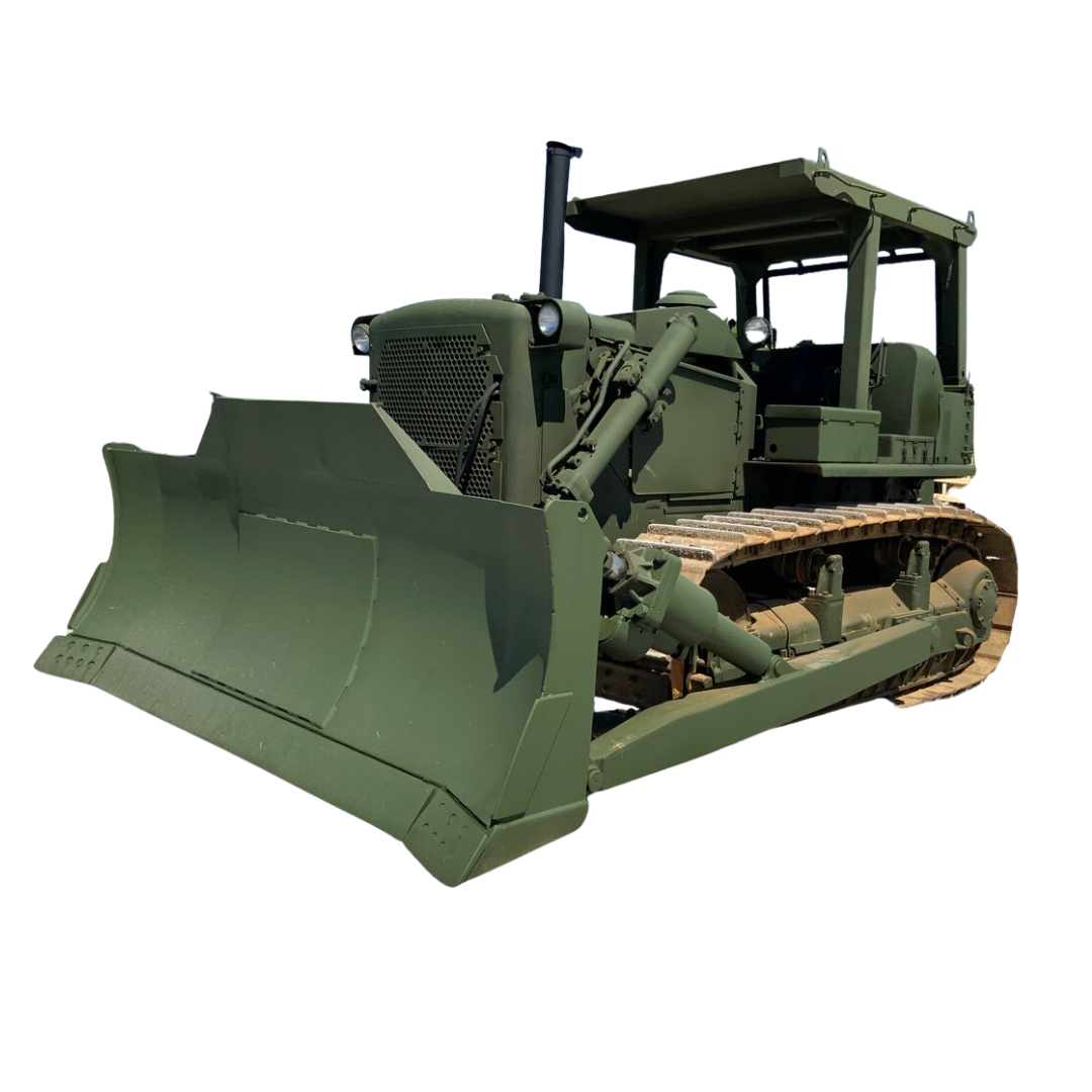 Caterpillar Ex-Military D7-F Dozer With Hyster Rear Winch