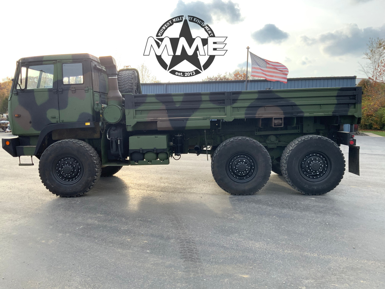 1995 Stewart & Stevenson M1093 W/ Winch 5 Ton Military Cargo - Midwest ...