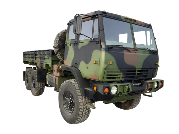 1995 Stewart & Stevenson M1093 W/ Winch 5 Ton Military Cargo
