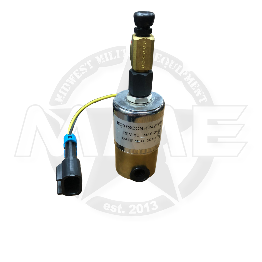 DUAL TRUMPET 24 VOLT AIR HORNS w/24V SOLENOID - Midwest Military Equipment