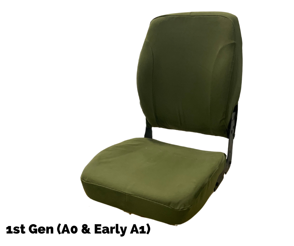 Replacement LMTV/FMTV/MTV GREEN Seat Cover set ( 1 Seat)