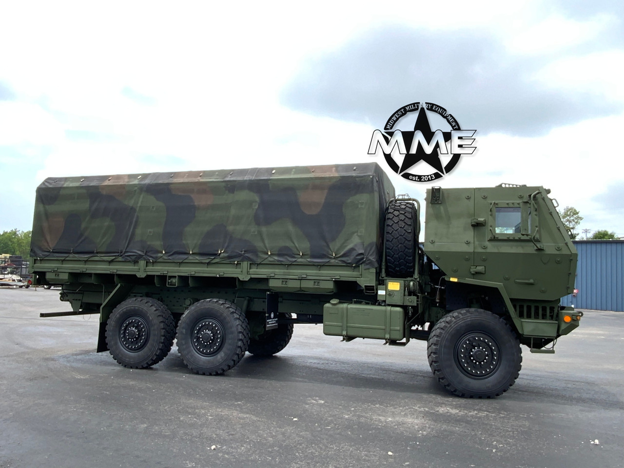 2009 BAE Systems M1085a1 P2 Armored 6x6 Cargo Truck