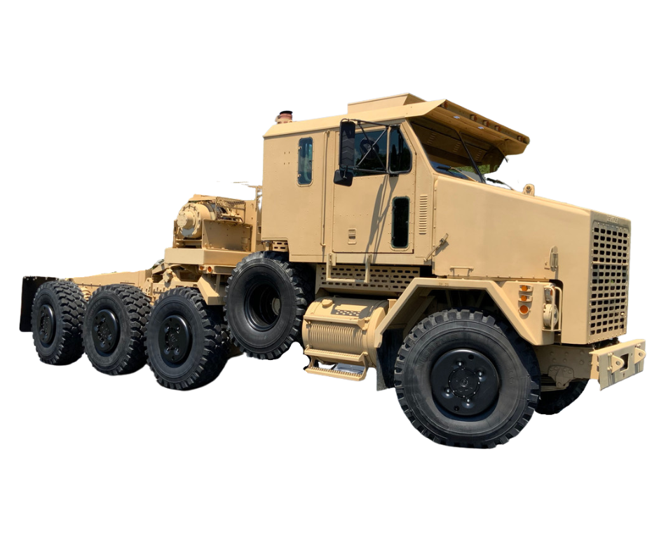 1994 Oshkosh M1070 8x8 HET Military Heavy Haul Tractor Truck Overhauled ...