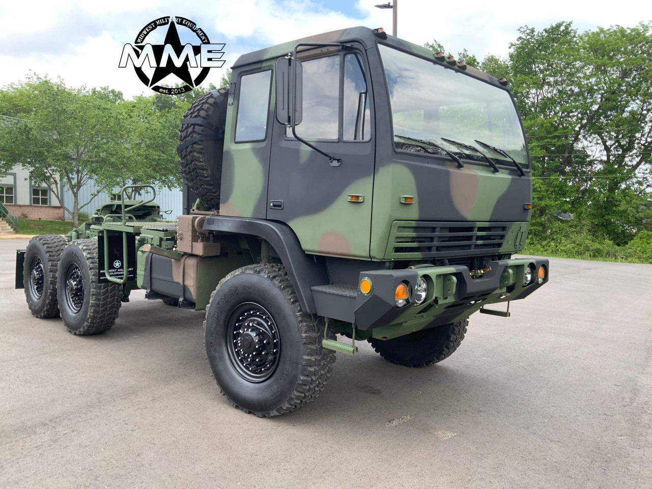 1998 Stewart & Stevenson M1088 Military 5 Ton MTV 6x6 Tractor Truck